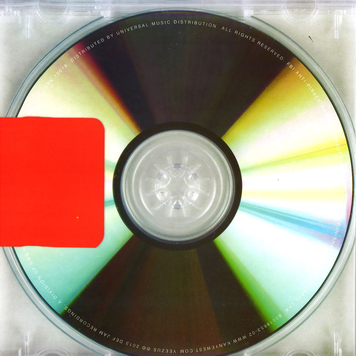 West, Kanye (VG+)Yeezus kanyeyeezus002 vinyl record