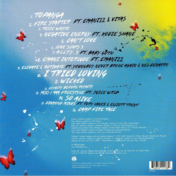 Trippie Redd A Love Letter To You 3 Virgin Vinyl Record