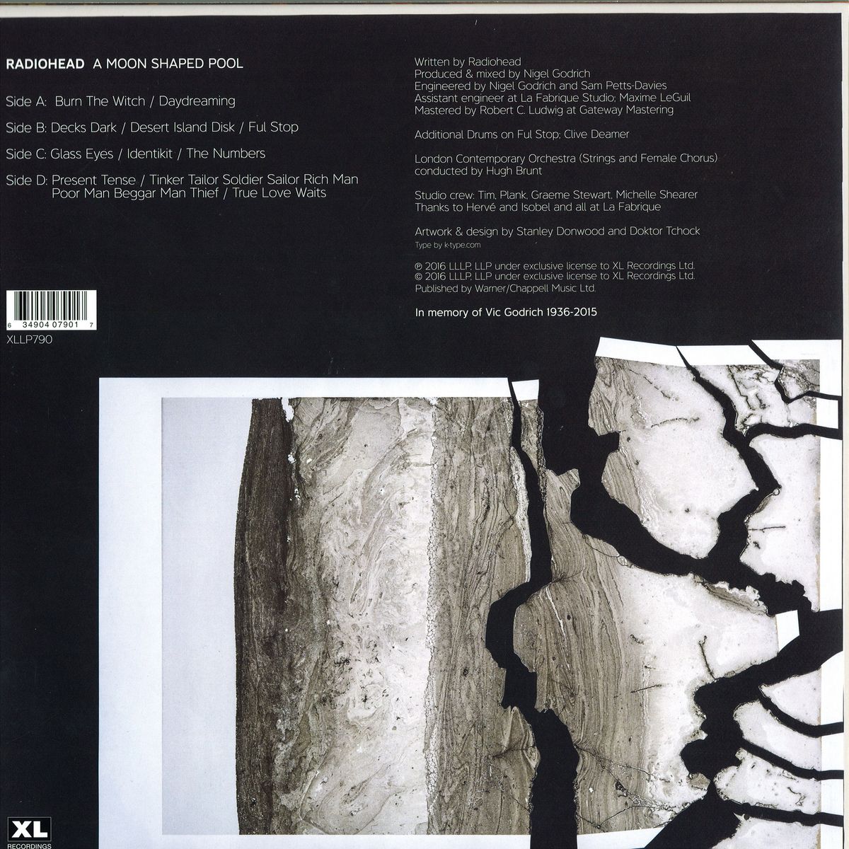 Radiohead A Moon Shaped Pool XL vinyl record